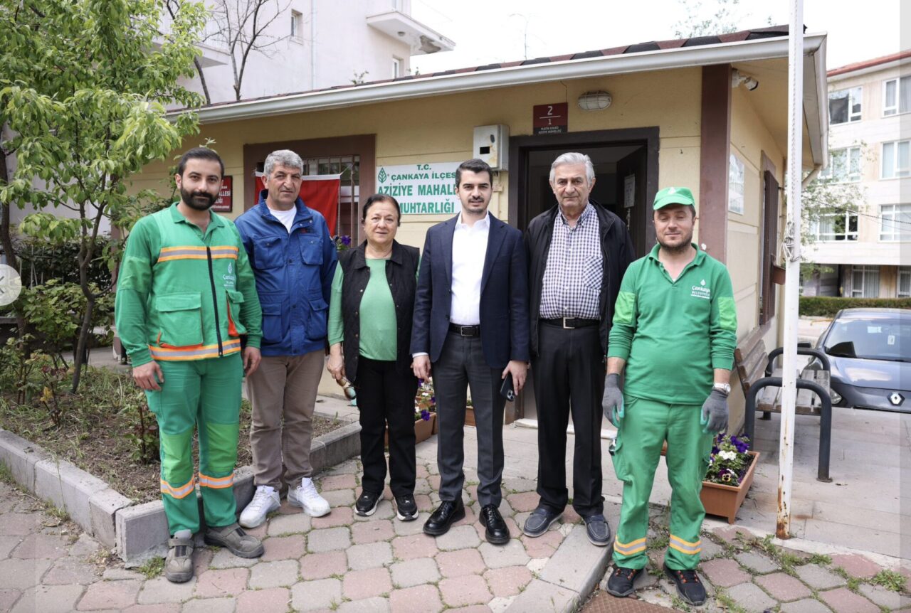 Çankaya Belediye Başkanı Hüseyin Can Güner Ayrancı ve Aziziye ...